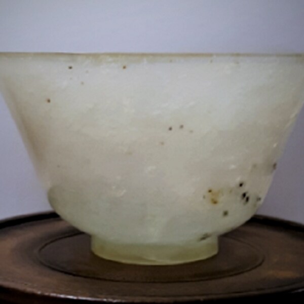 Antique Chinese Jade Bowl - Etsy