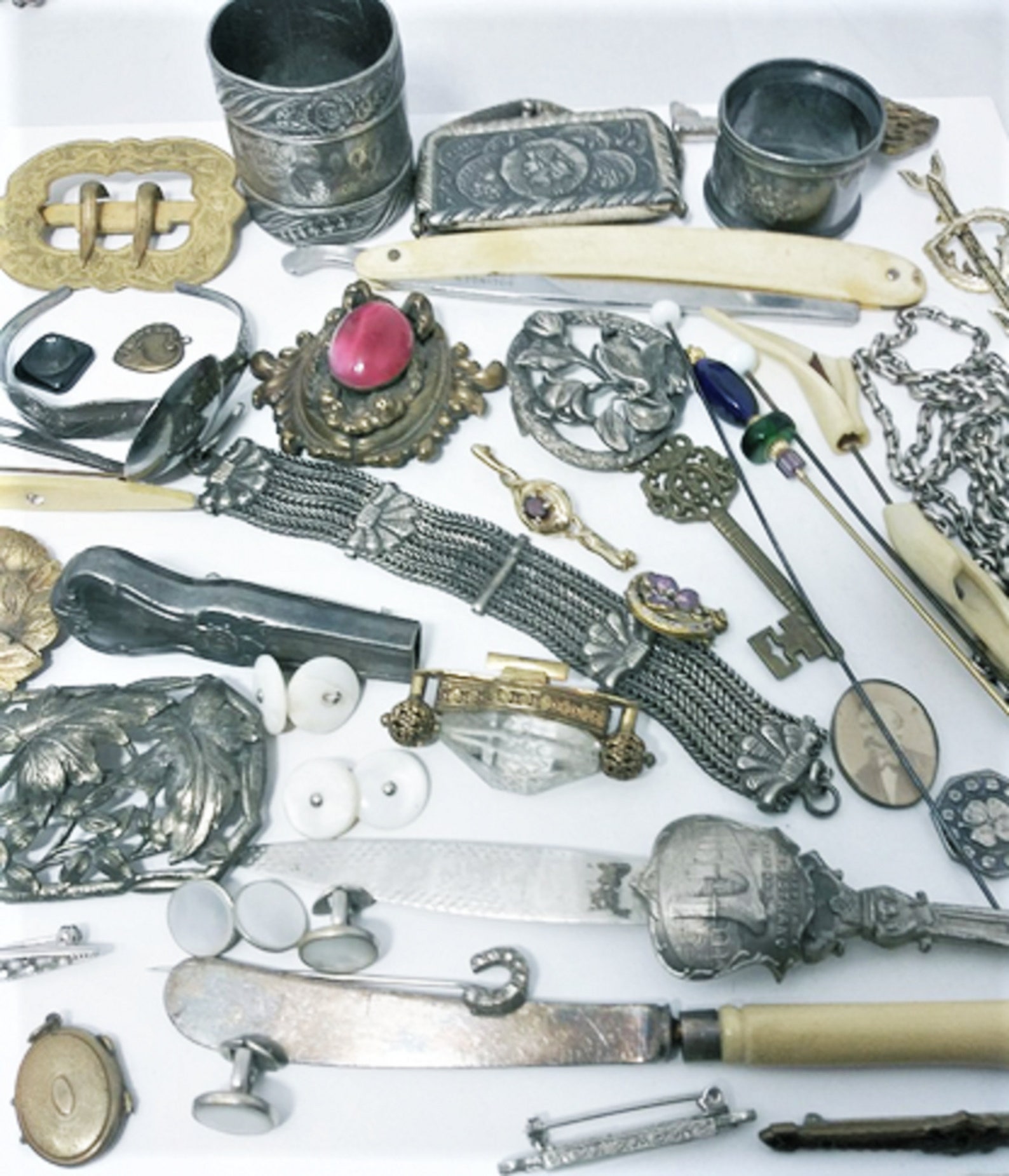 Victorian Victorian 2 Deco Wear Repair Craft Scrap Jewelry Watch Parts ...
