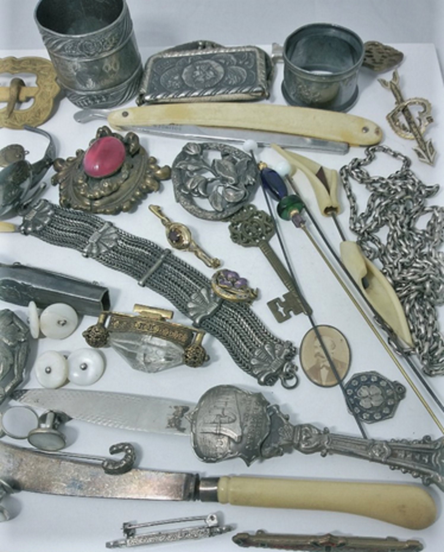 Victorian Victorian 2 Deco Wear Repair Craft Scrap Jewelry Watch Parts ...