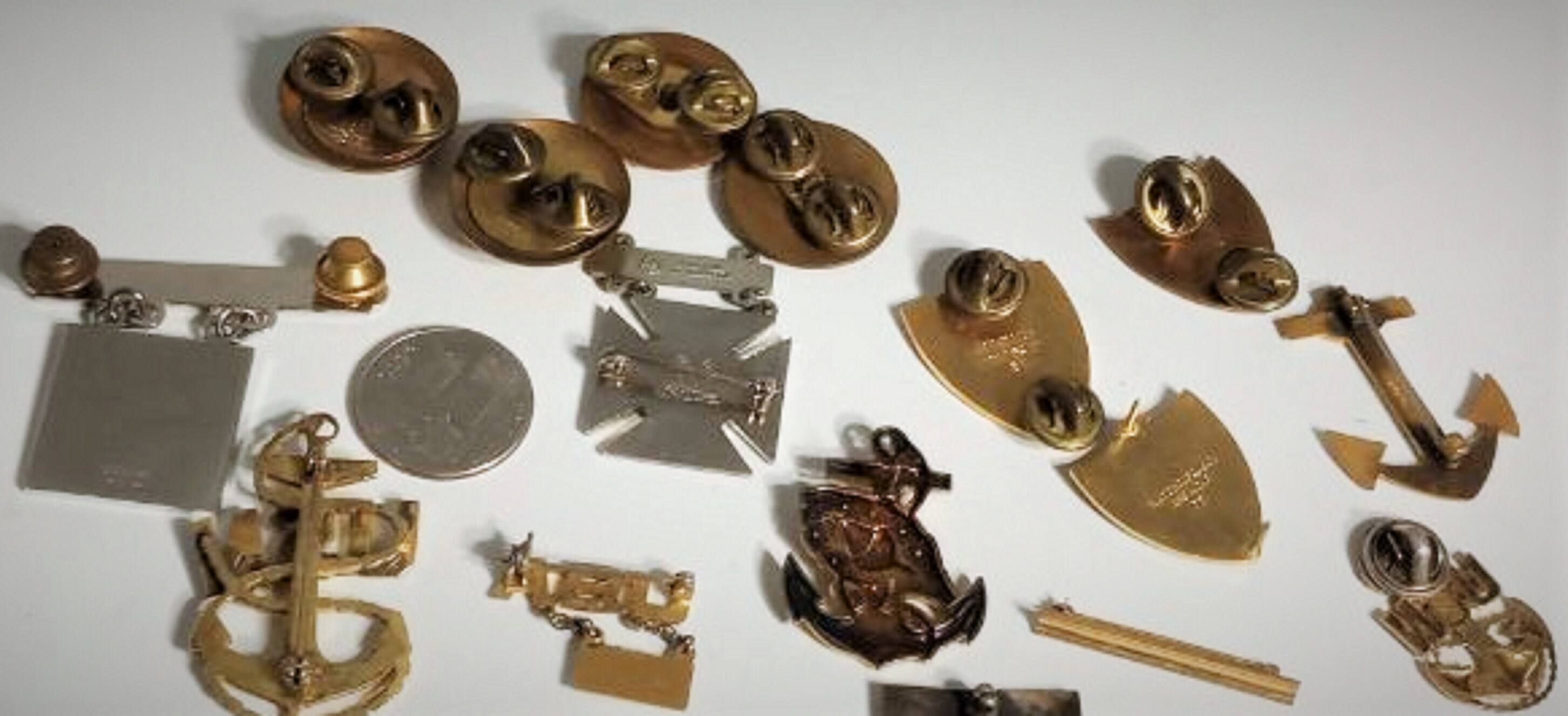 Vintage Mixed Lot of Various US Military Pins and Badges 17 - Etsy