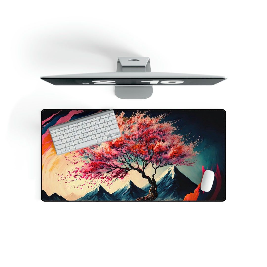 Cherry Blossom Gaming Mousepad Enhance Your Setup With Nature's Beauty ...