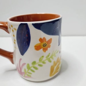 Hand Painted Cheetah Safari Colorful Eclectic Maximalist Coffee Mug - Etsy