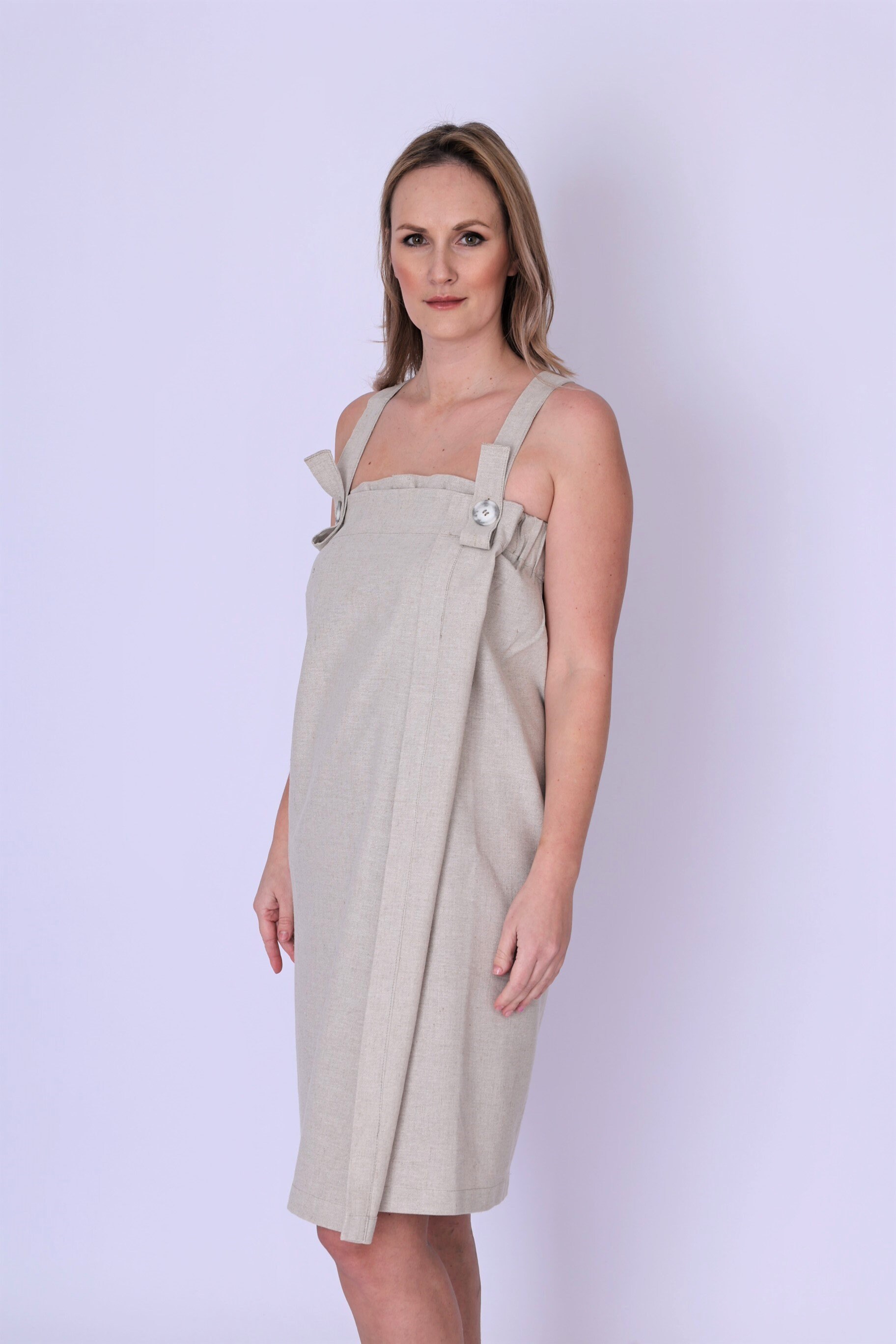 Linen Pareo for Sauna. Sauna Skirt. Linen Spa Wrap. Linen Bath Towel ...