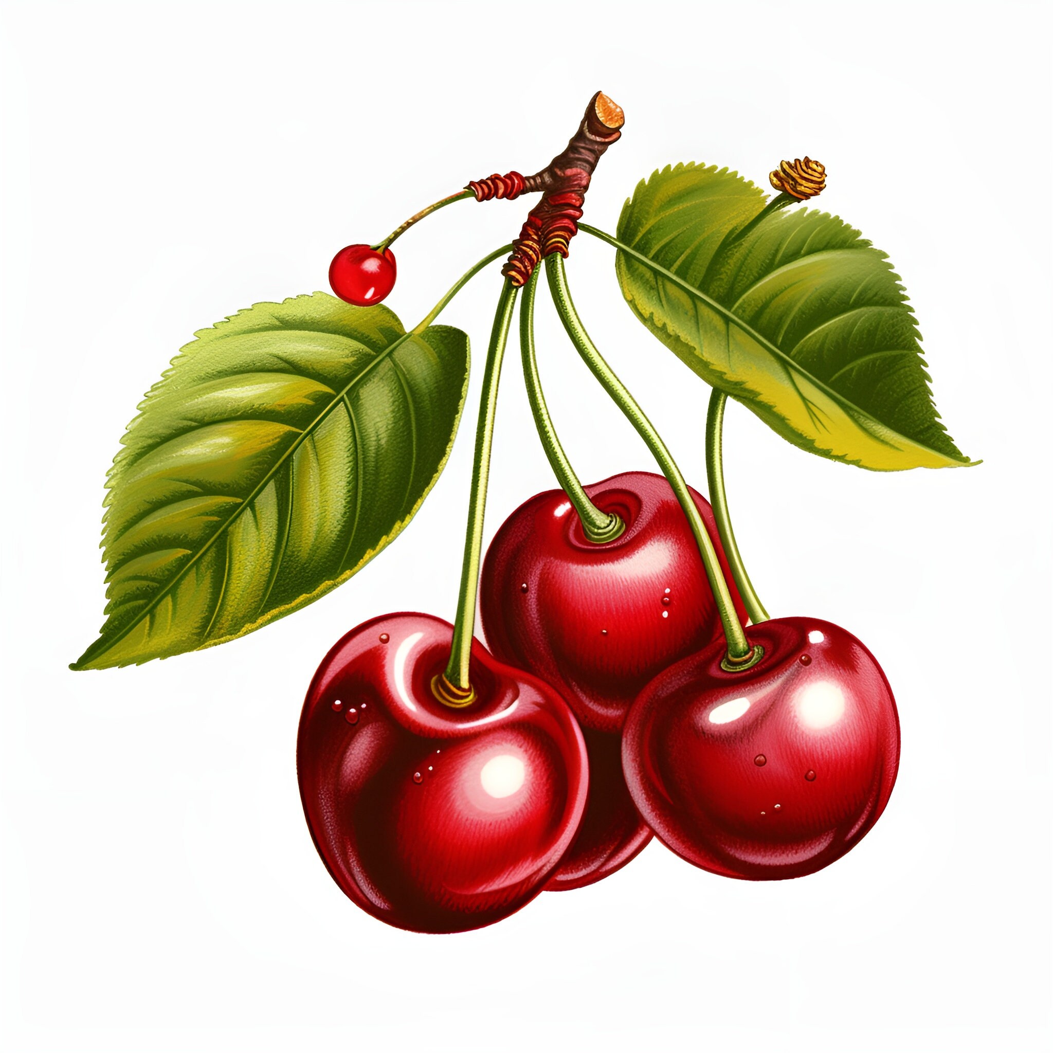 Fruits Clipart 13 High Quality PNG Digital Download Card Making Mixed ...