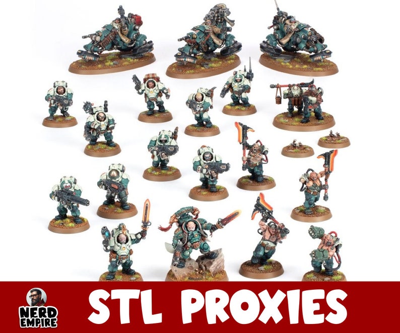 Combat Patrol: Leagues of Votann STL 3D Printing Warhammer 40k - Etsy