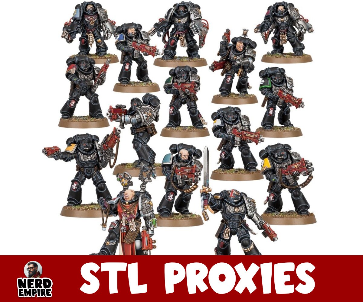 Combat Patrol: Deathwatch STL 3D Printing Warhammer 40k - Etsy