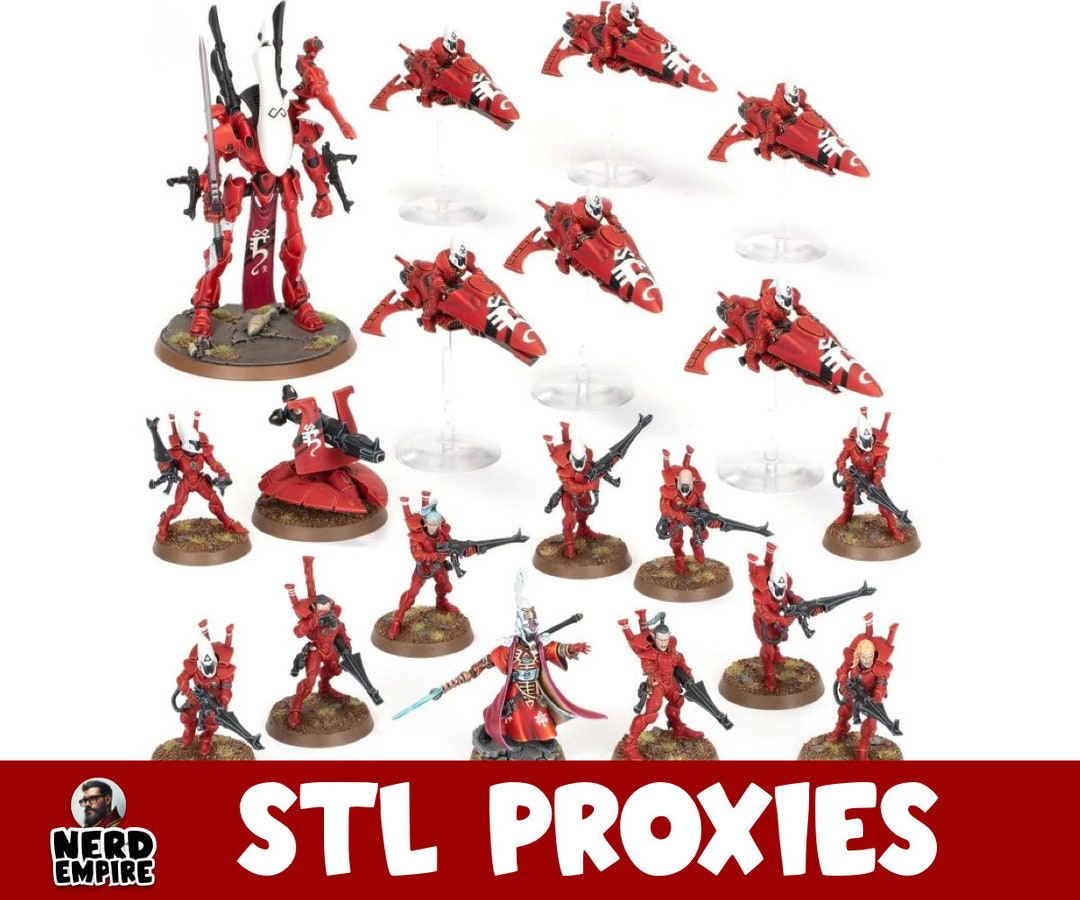 Combat Patrol: Aeldari STL 3D Printing Warhammer 40k - Etsy