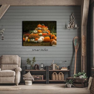 Fall Colors, Gourds and Pumpkins Print: Autumn Nature Photography - Etsy