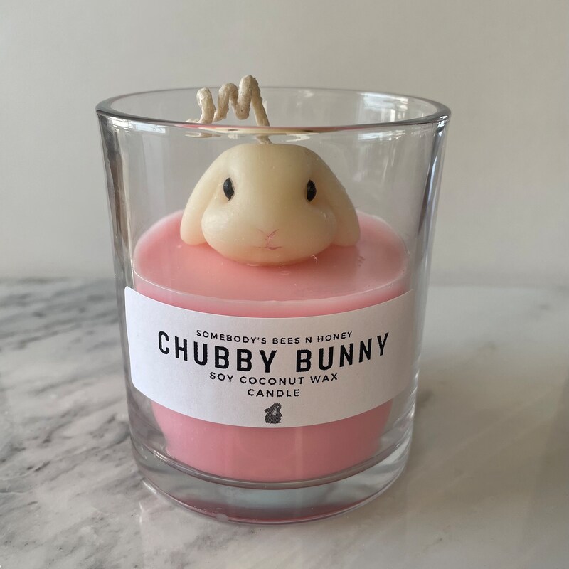 Bunny Candle - Etsy
