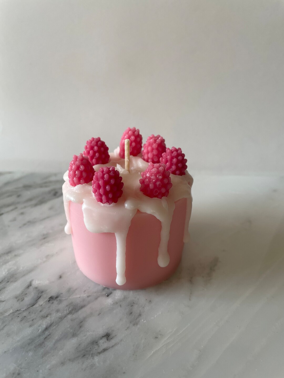 Raspberry Cake Candle Dessert Candle Cute Candle for Mothers Day Gift ...