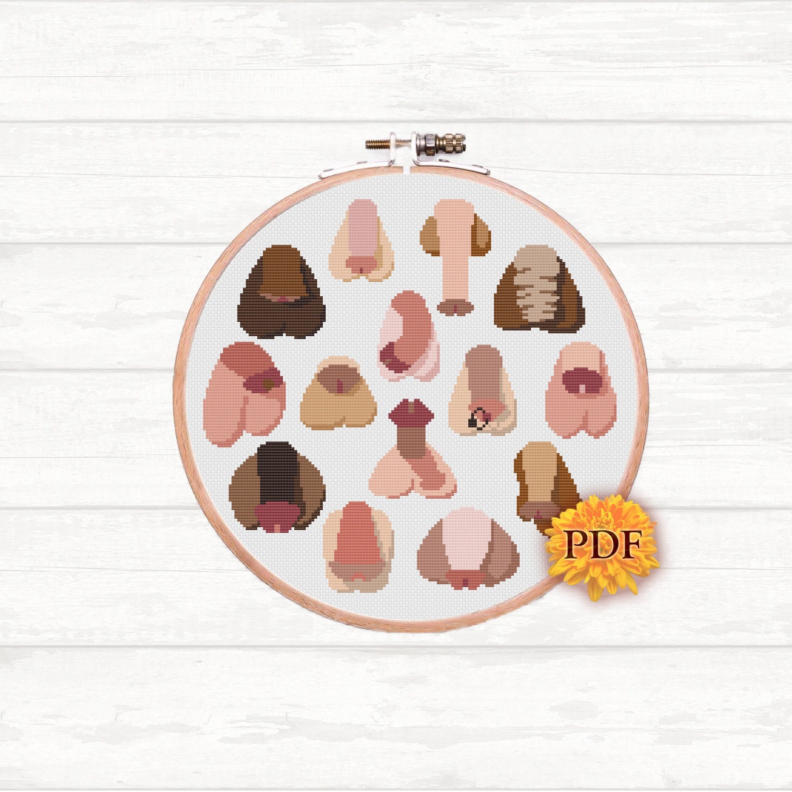 The Locker Room - Digital Cross Stitch Pattern - Etsy