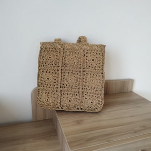 Hand Tufted Tote Bag, Punch Needle Rainbow Design Beach Bag, Custom ...