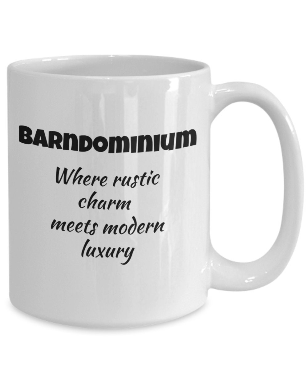Barndominium, Barndo Mug , Farm House Mug, Barndo Home Decor, Country ...