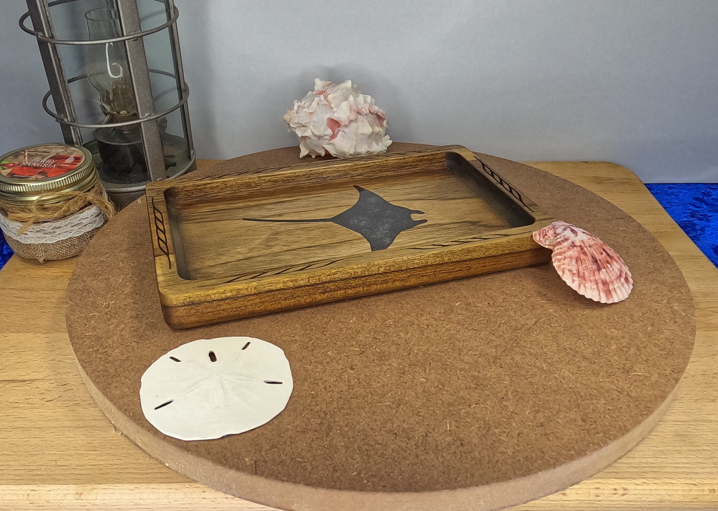 Deep Space Sting Ray Tray/catch Tray - Etsy
