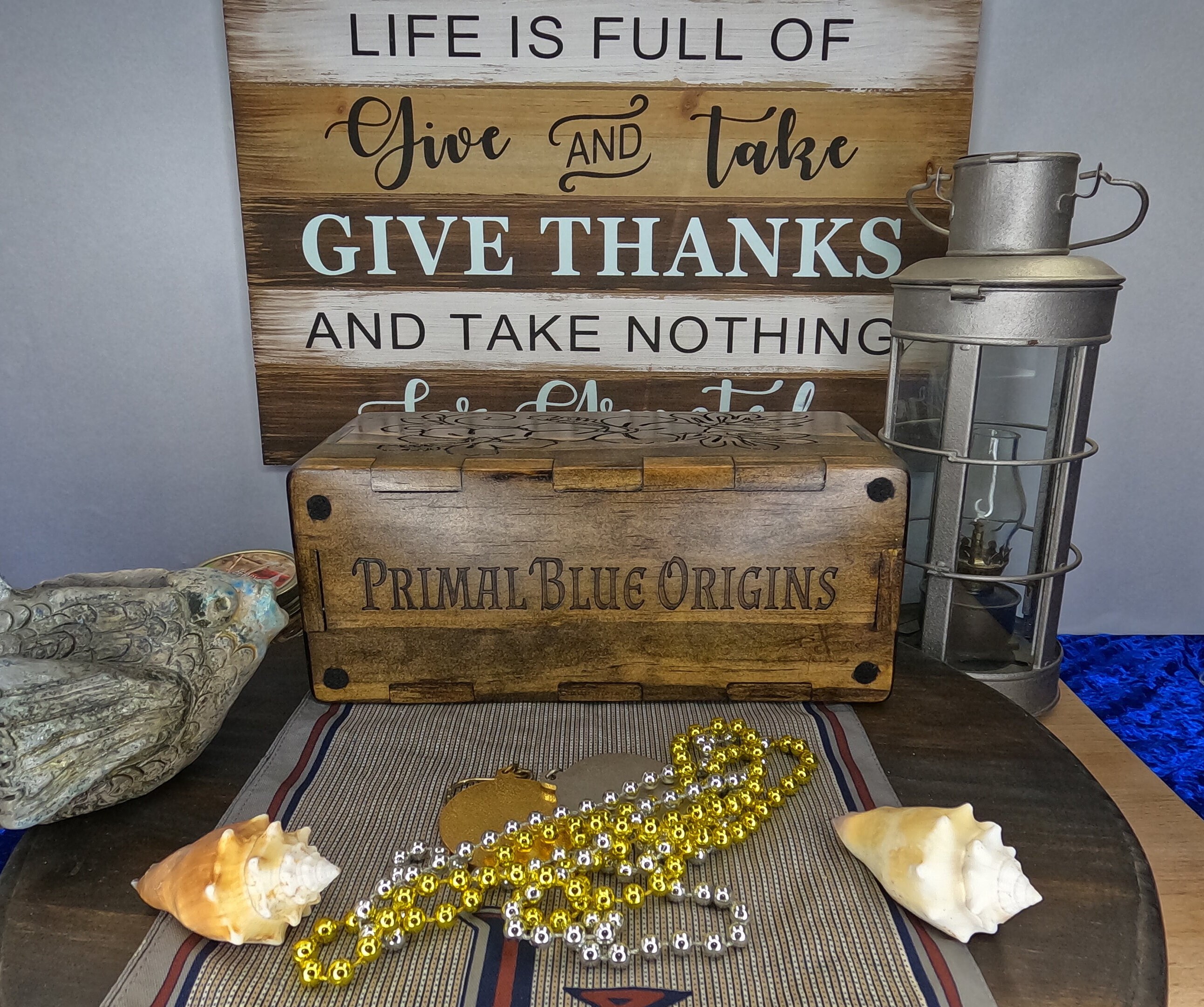 Sea Turtle Box/mail Organizer Box - Etsy