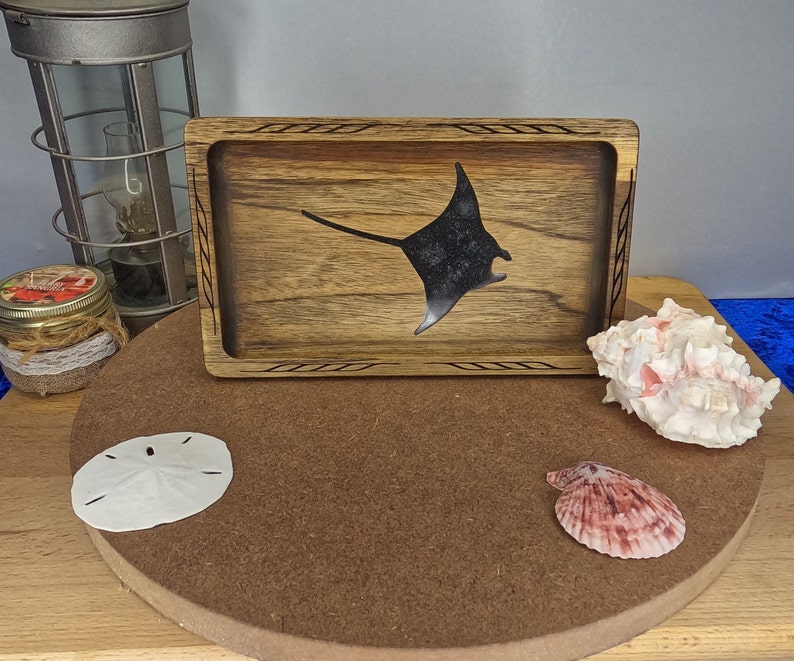 Deep Space Sting Ray Tray/catch Tray - Etsy