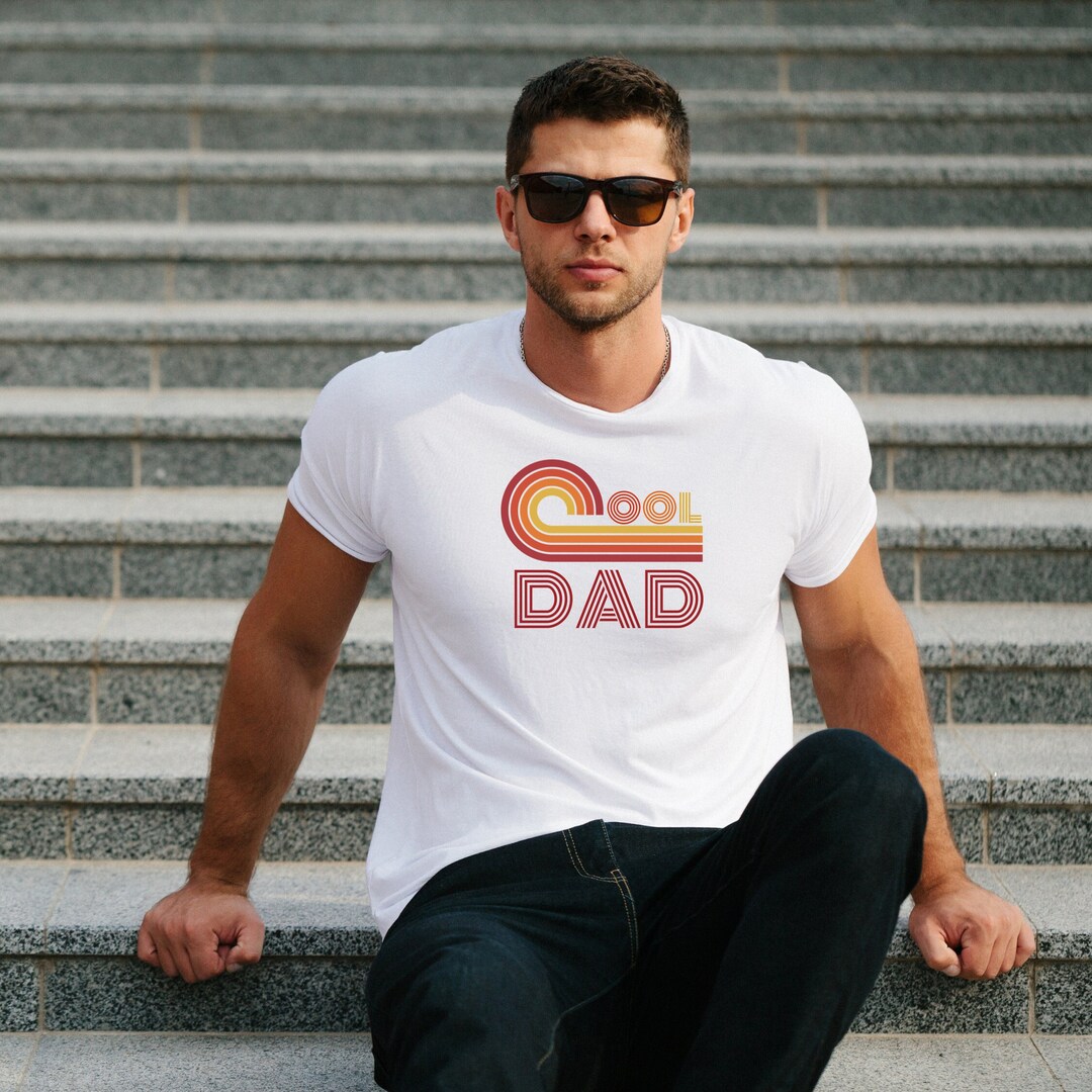 Cool Dad Retro Tshirt, Cool Dad Shirt, Gift for Dad Fathers Day Gift ...