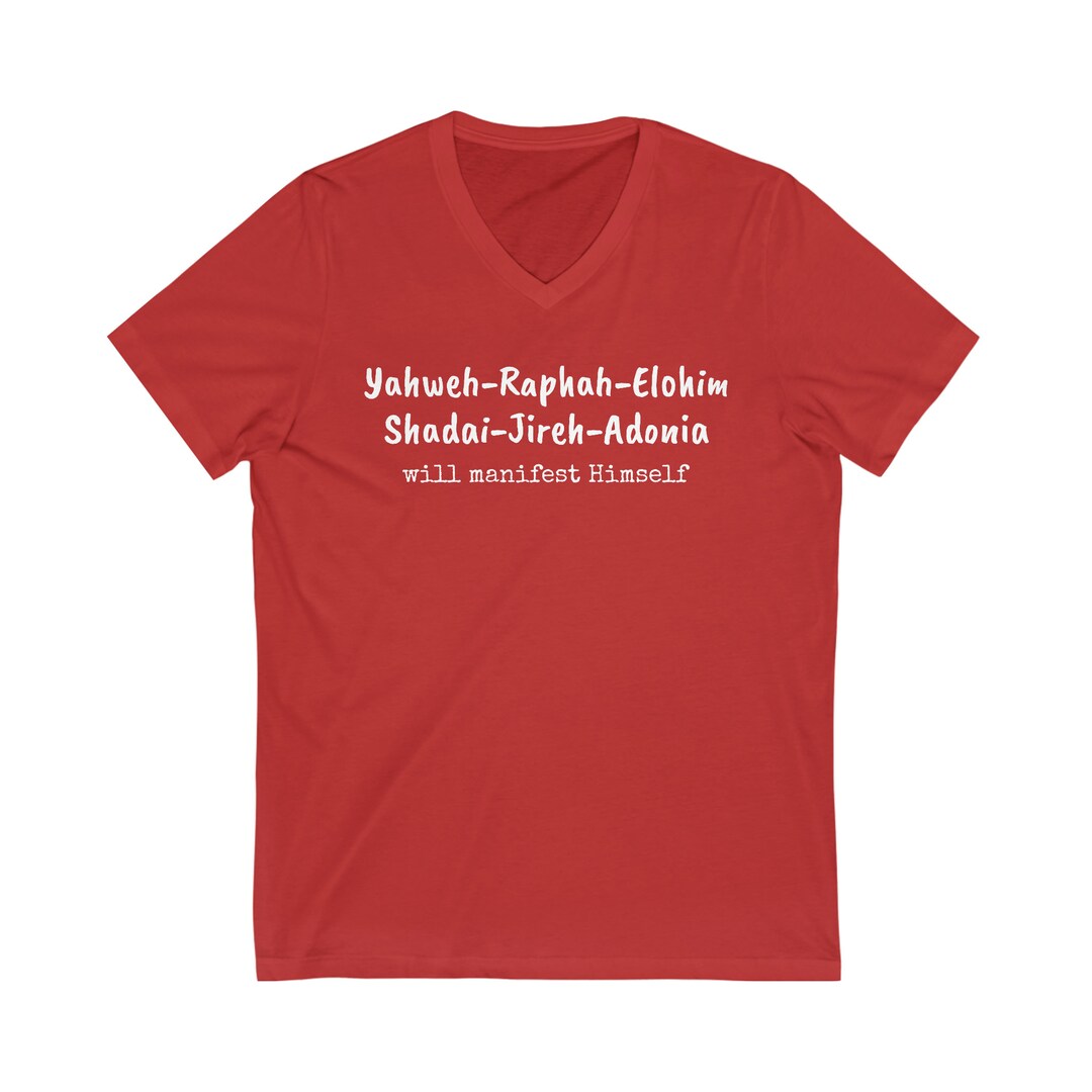 Yahweh-raphah-elohim Shadai-jireh-adonia (will Manifest Himself) Short ...