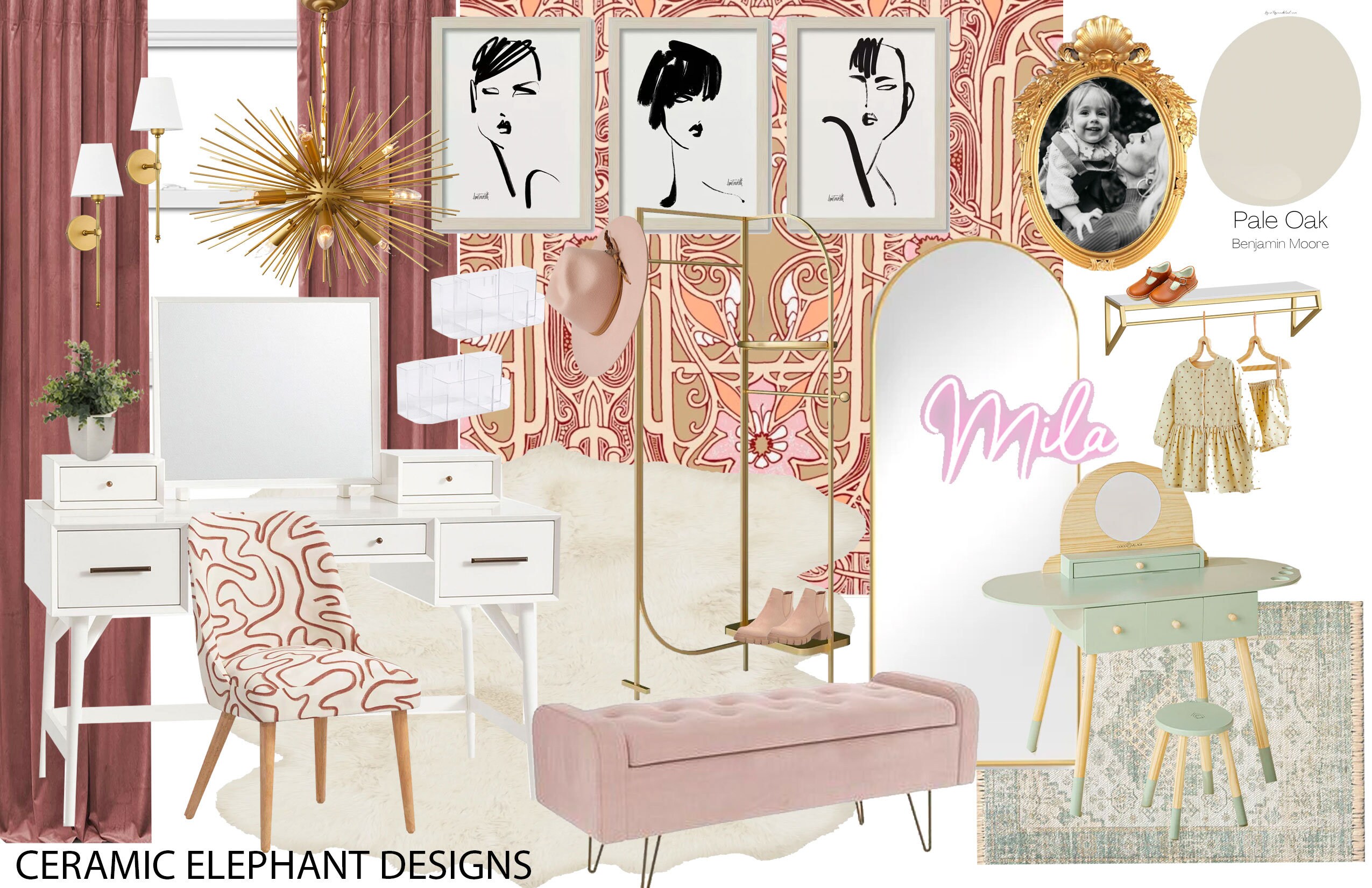 Custom E-design Concept Board - Etsy
