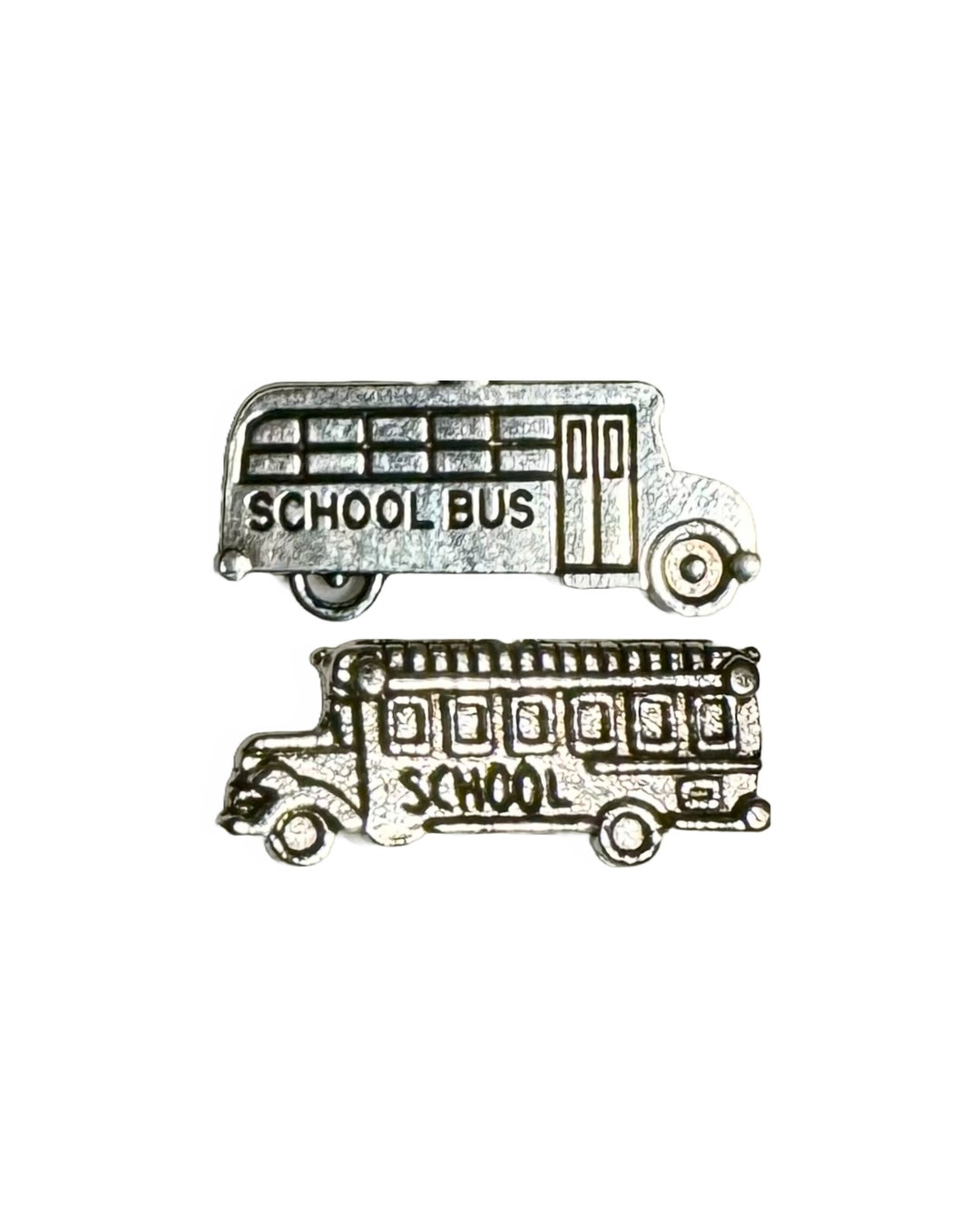 School Bus Charm Jewelry, Silver Necklace Bus Driver Appreciation Gift ...