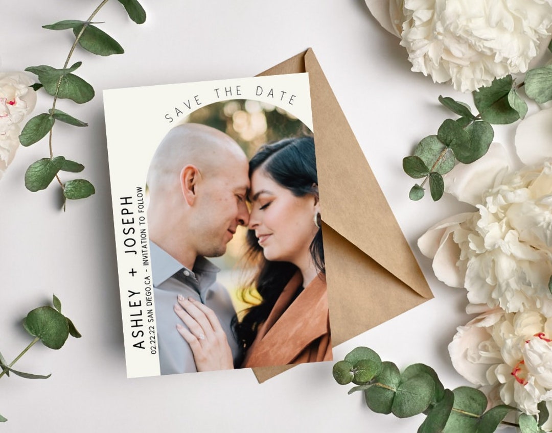 Customizable Save the Date ** TEMPLATE ** - Etsy