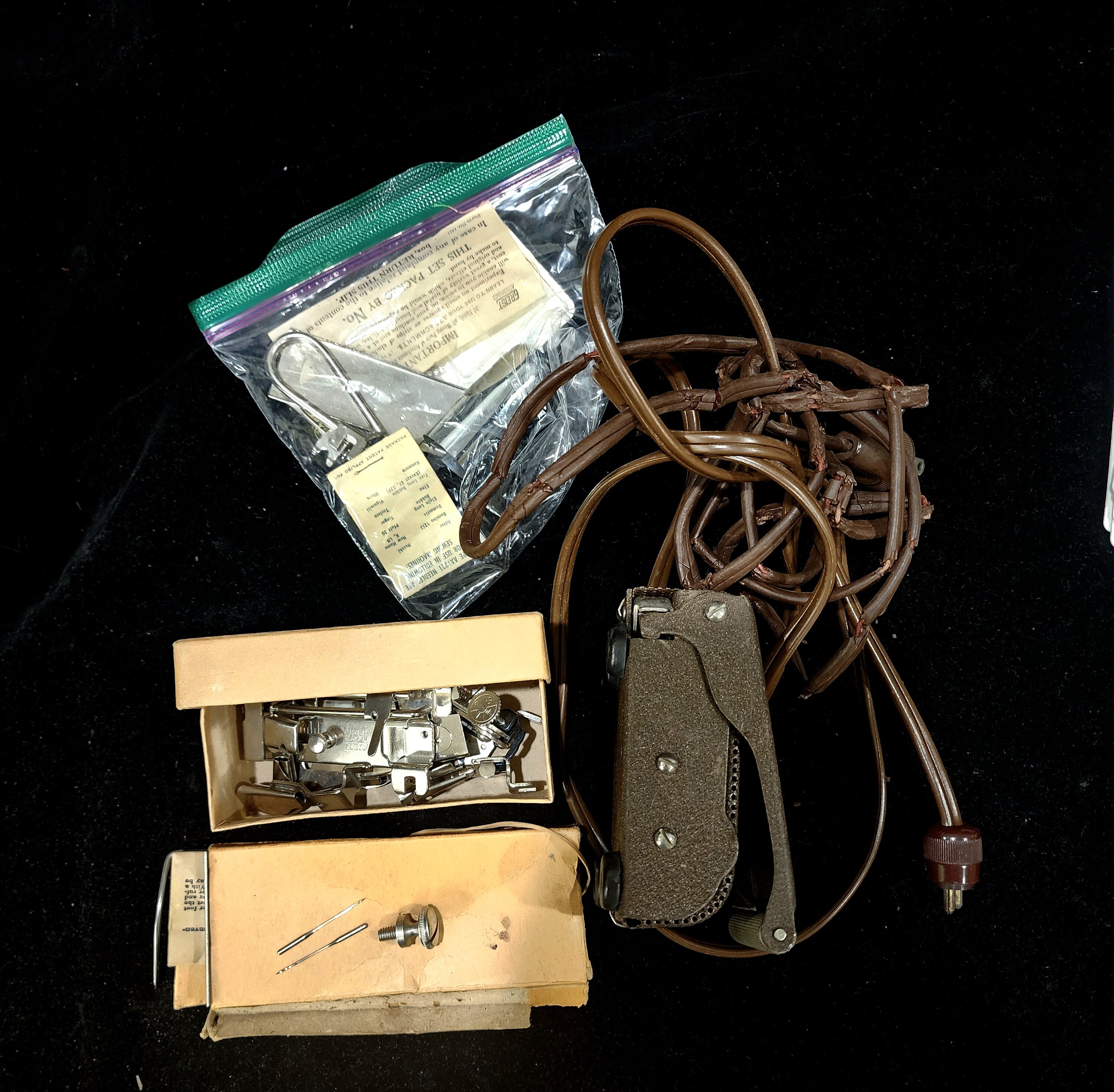 Vintage National Sewing Machine With Original Case: Classic Stitching ...