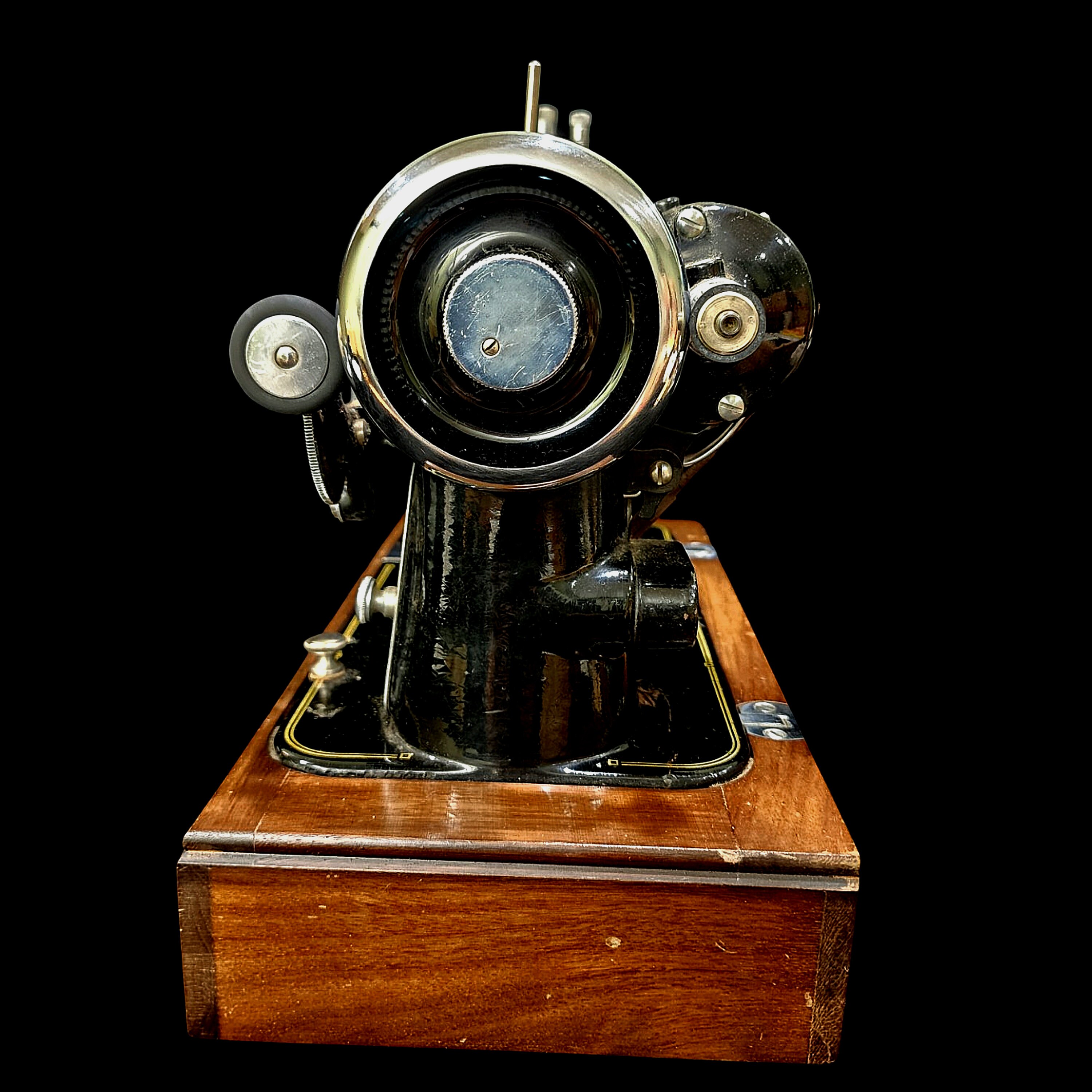 Vintage National Sewing Machine With Original Case: Classic Stitching ...