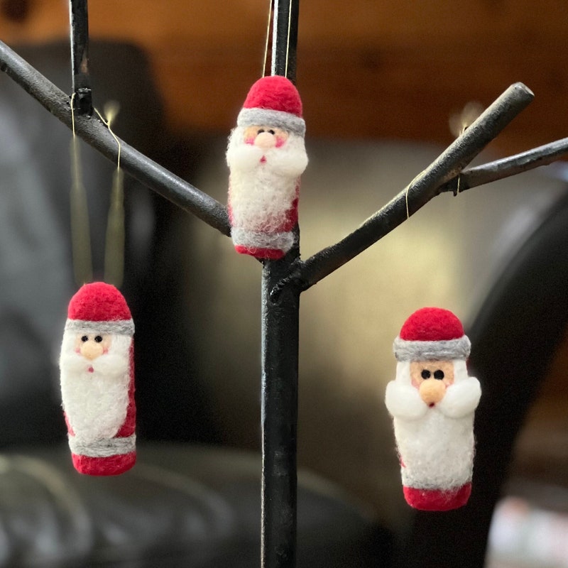 Felt Santa - Etsy