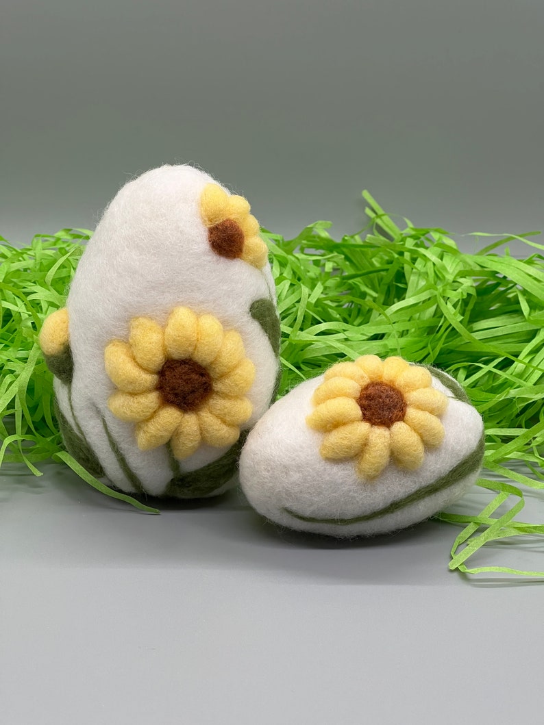 Needle Felted Easter Egg Easter Egg Easter Gift Needle - Etsy