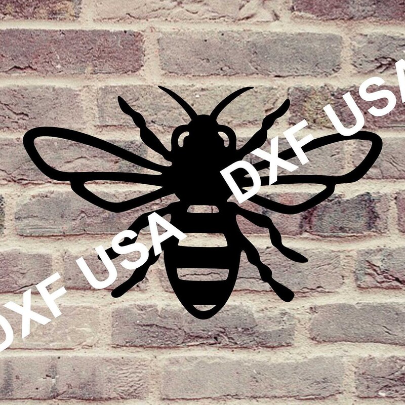 Cnc Dxf Honey Bees - Etsy