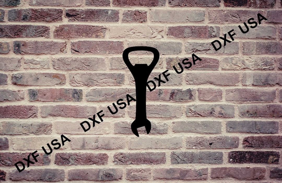 10mm Wrench Bottle Opener DXF Cut File - Instant Download - Etsy
