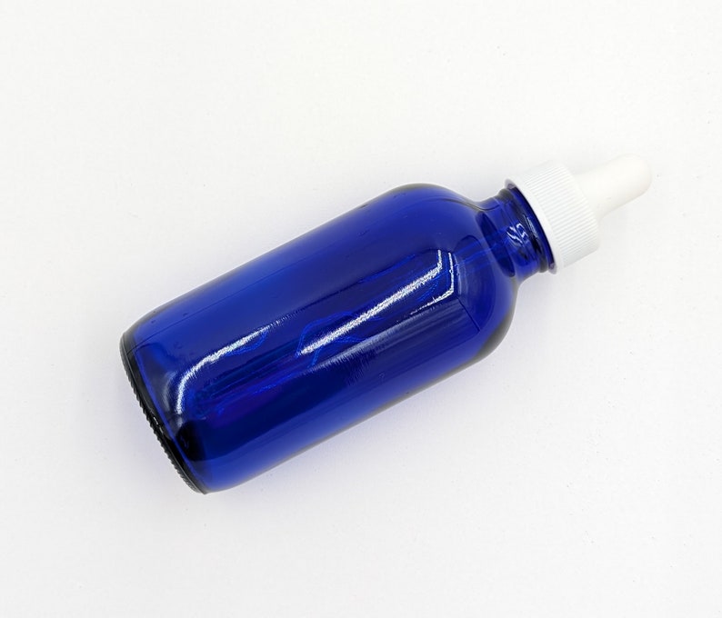 DIY Craft Tincture Bottle | Cobalt Blue | Glass Bottle | Metered Glass ...