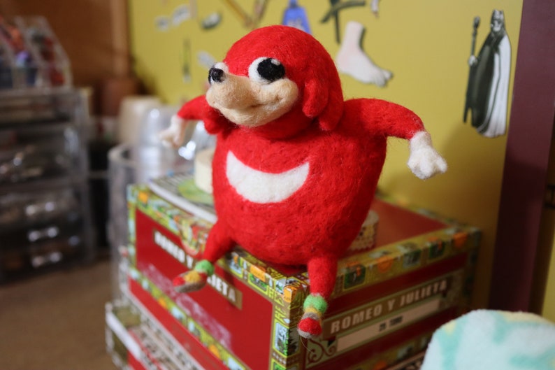 Ugandan Knuckles Meme Felt Toy - Etsy