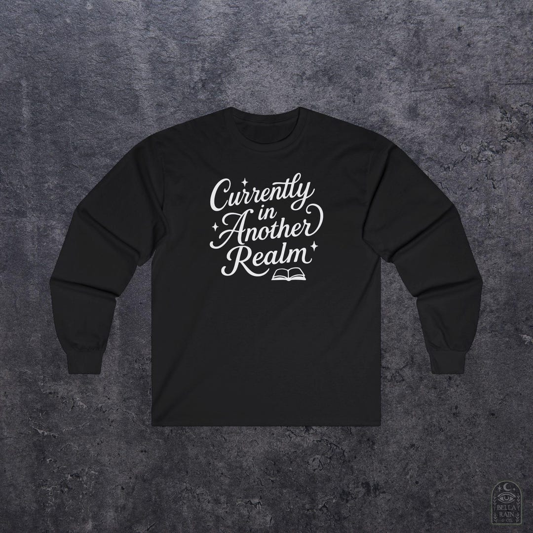 Currently in Another Realm Long Sleeve Tee - Etsy