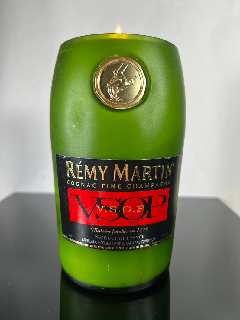 Remy Martin VSOP Cognac Fine Champagne Candle Soy Wax Hand Crafted ...