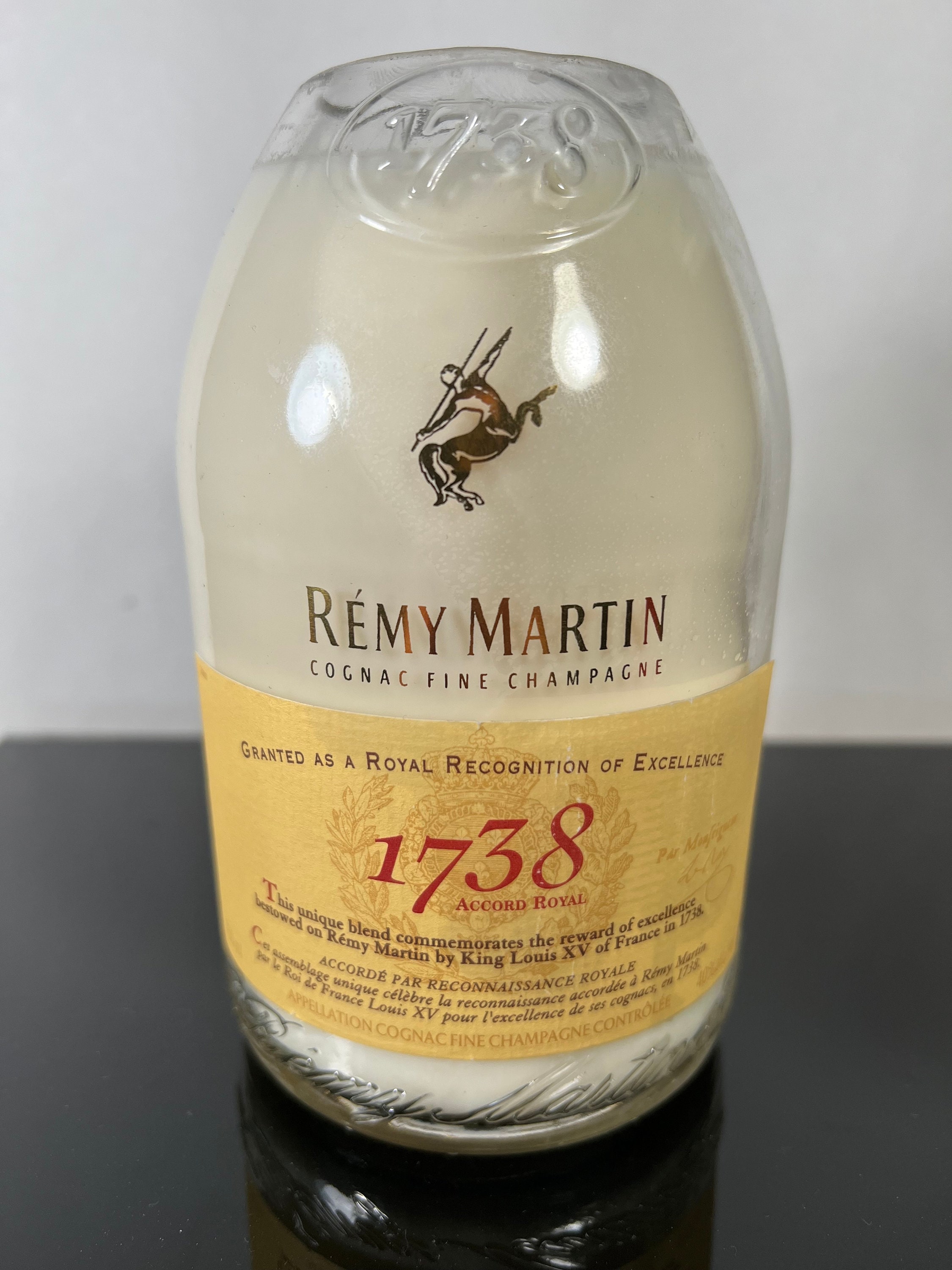 Remy Martin 1738 Candle Cognac Soy Wax Hand Crafted Liquor - Etsy