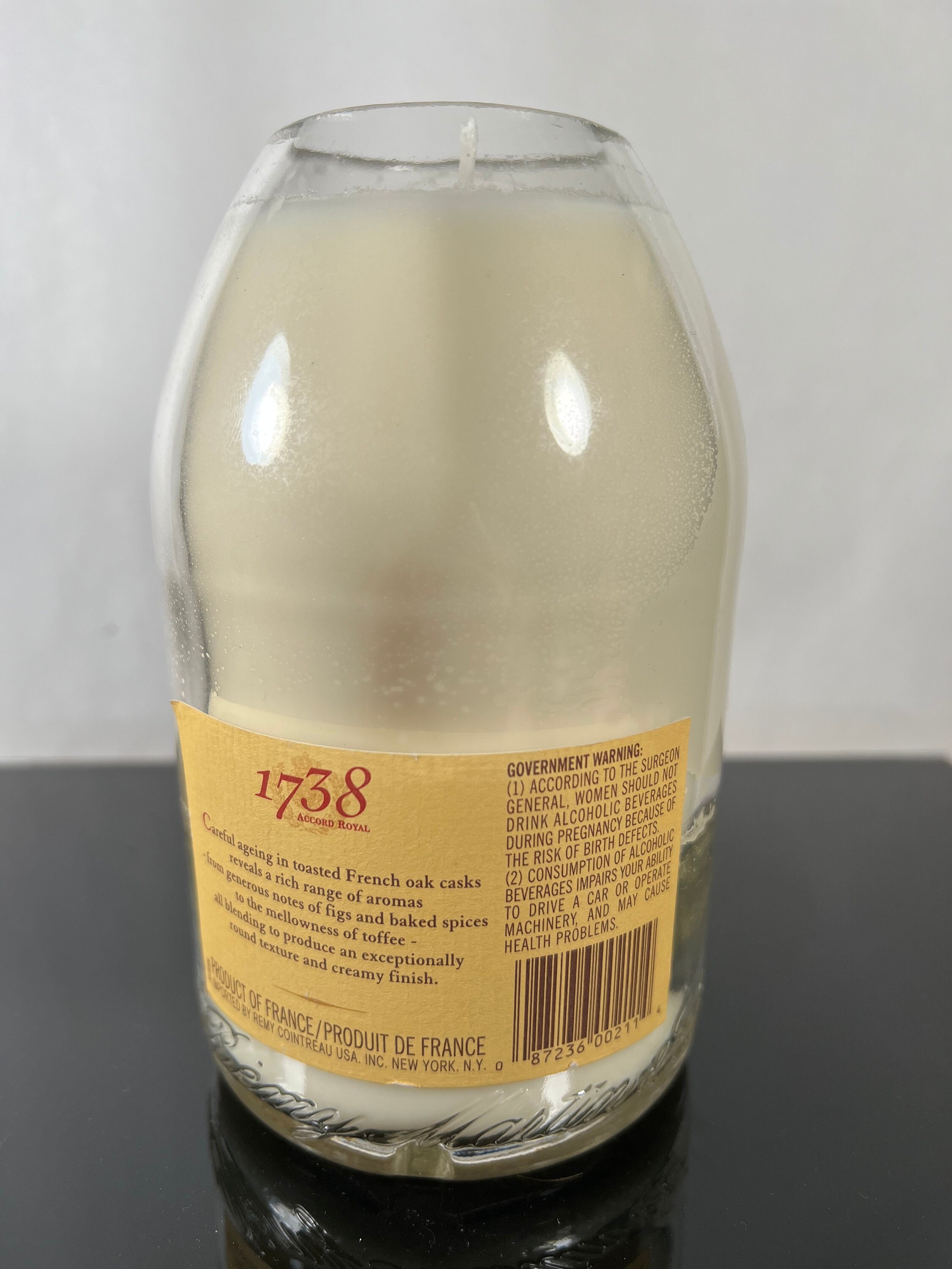 Remy Martin 1738 Candle Cognac Soy Wax Hand Crafted Liquor - Etsy
