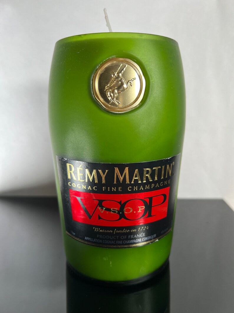 Remy Martin VSOP Cognac Fine Champagne Candle Soy Wax Hand Crafted ...