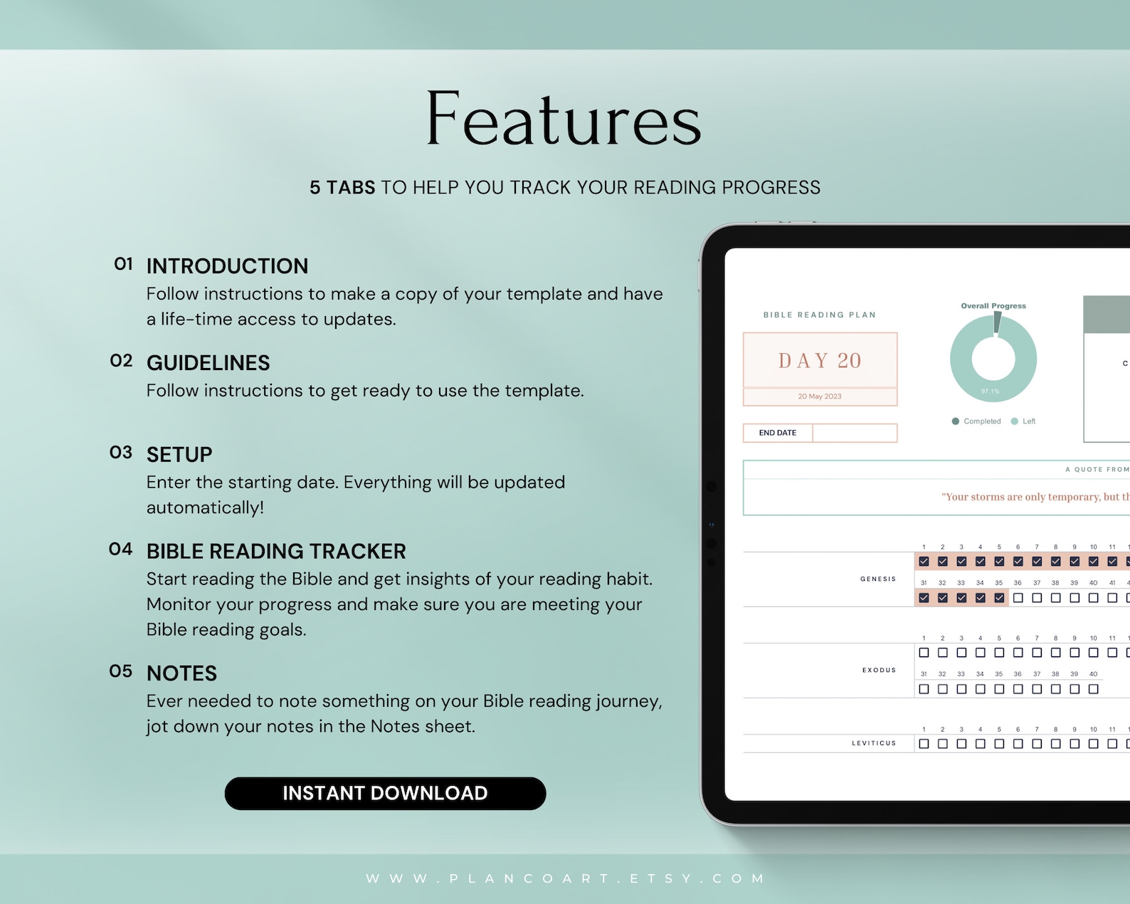 Bible Reading Tracker, Google Sheets Template, Digital Bible Study Plan, Scripture Reading ...