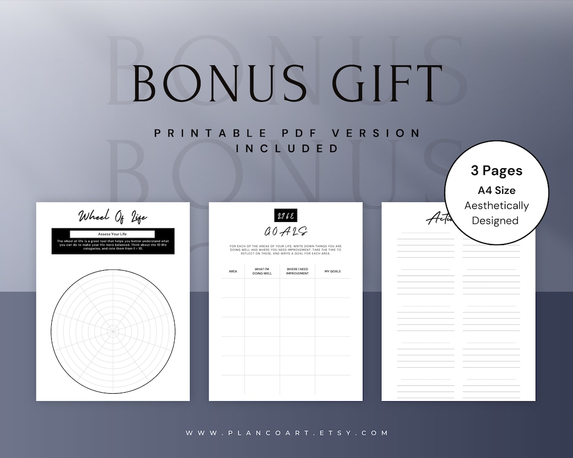 Life Balance Wheel Template Google Sheet Life Balance Wheel Workbook ...