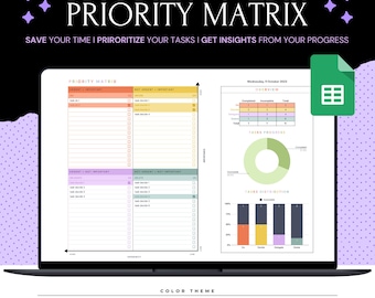 Decision Matrix Template Google Sheets Template, Priority Task Management, Spreadsheet Tasks ...