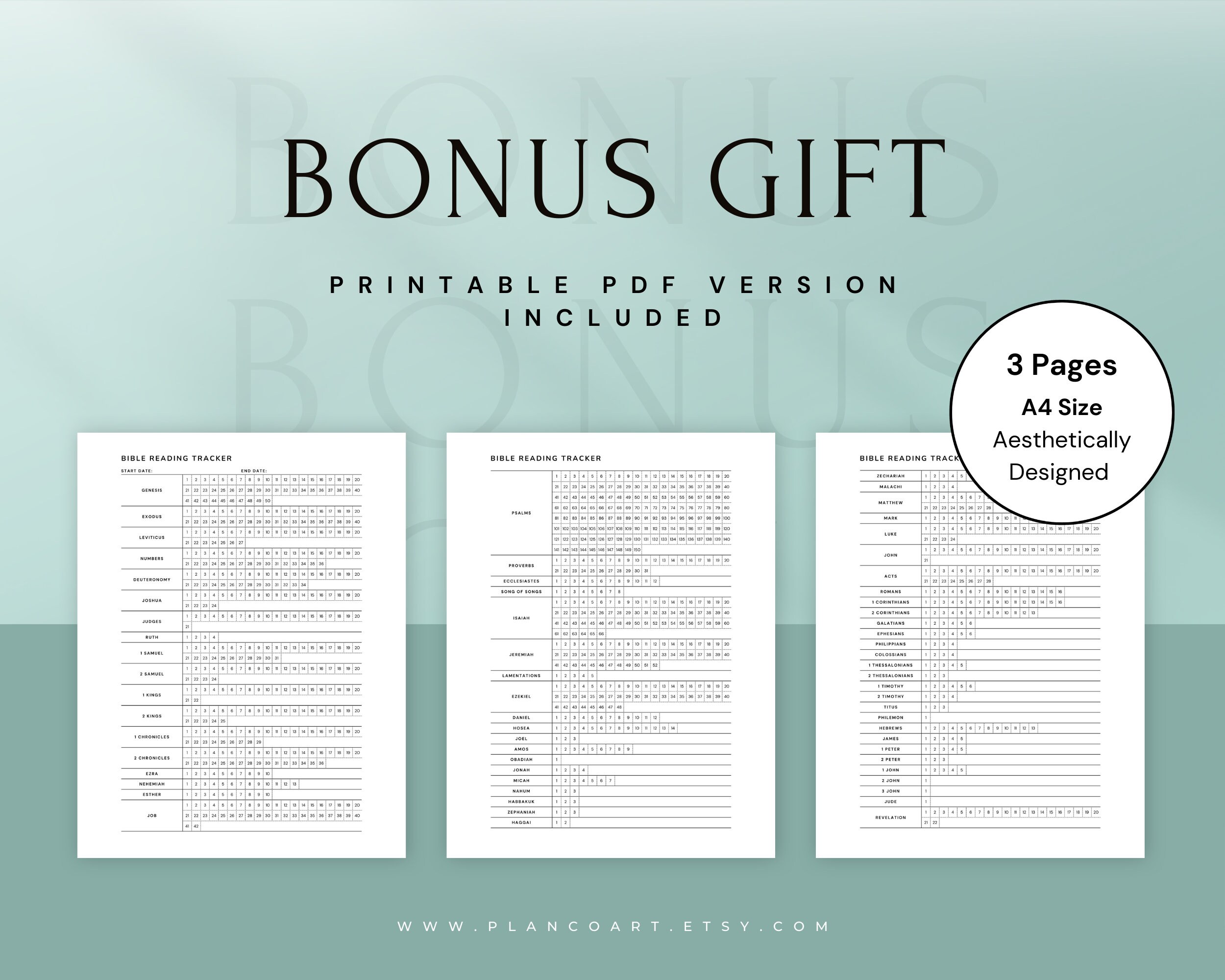 Bible Reading Tracker, Google Sheets Template, Digital Bible Study Plan, Scripture Reading ...