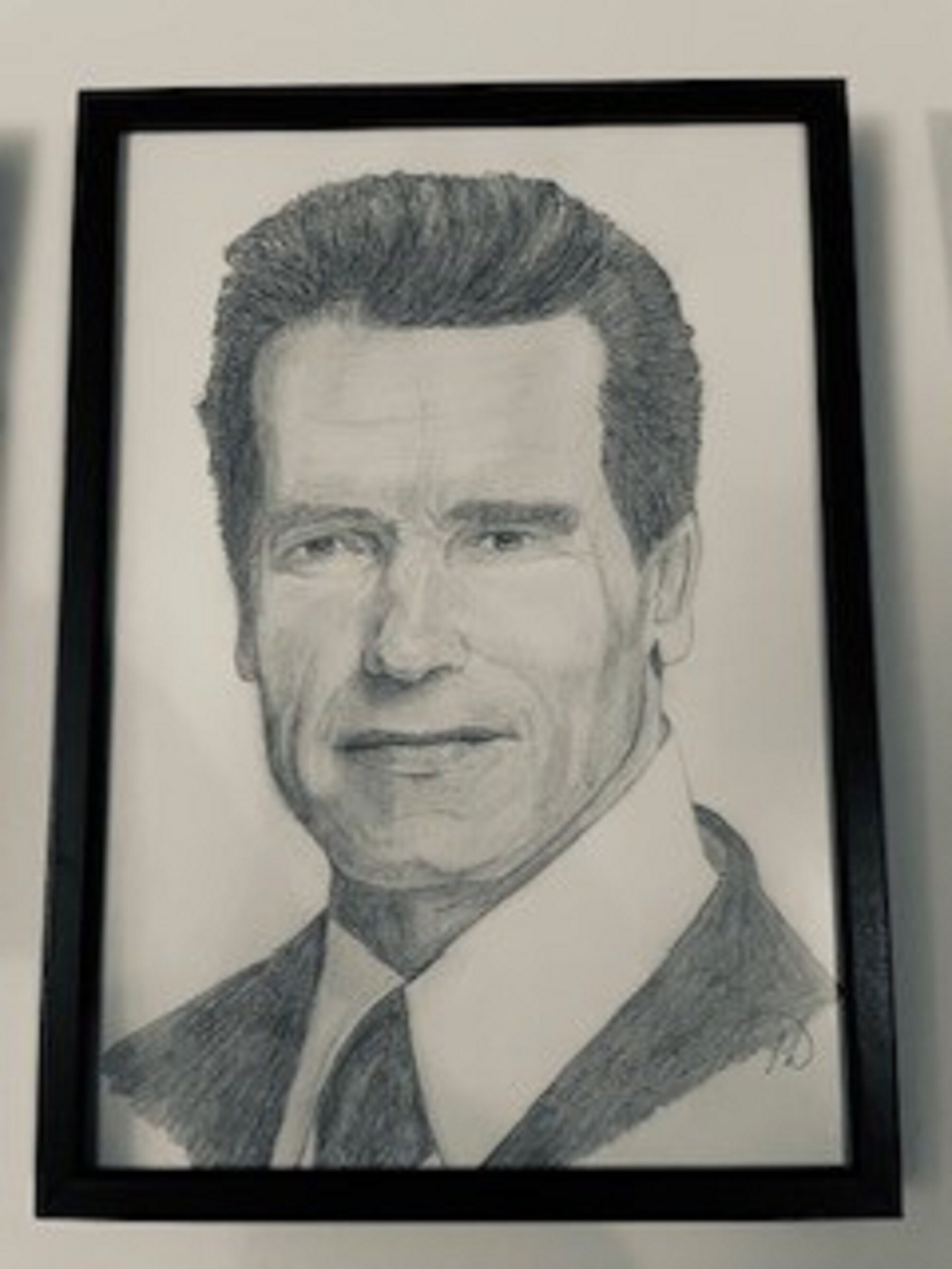 Arnold Schwartzenegger Pencil Portrait - Etsy