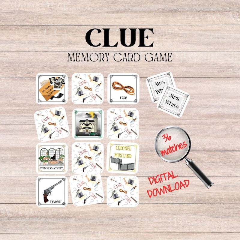 Clue Murder Mystery - Etsy