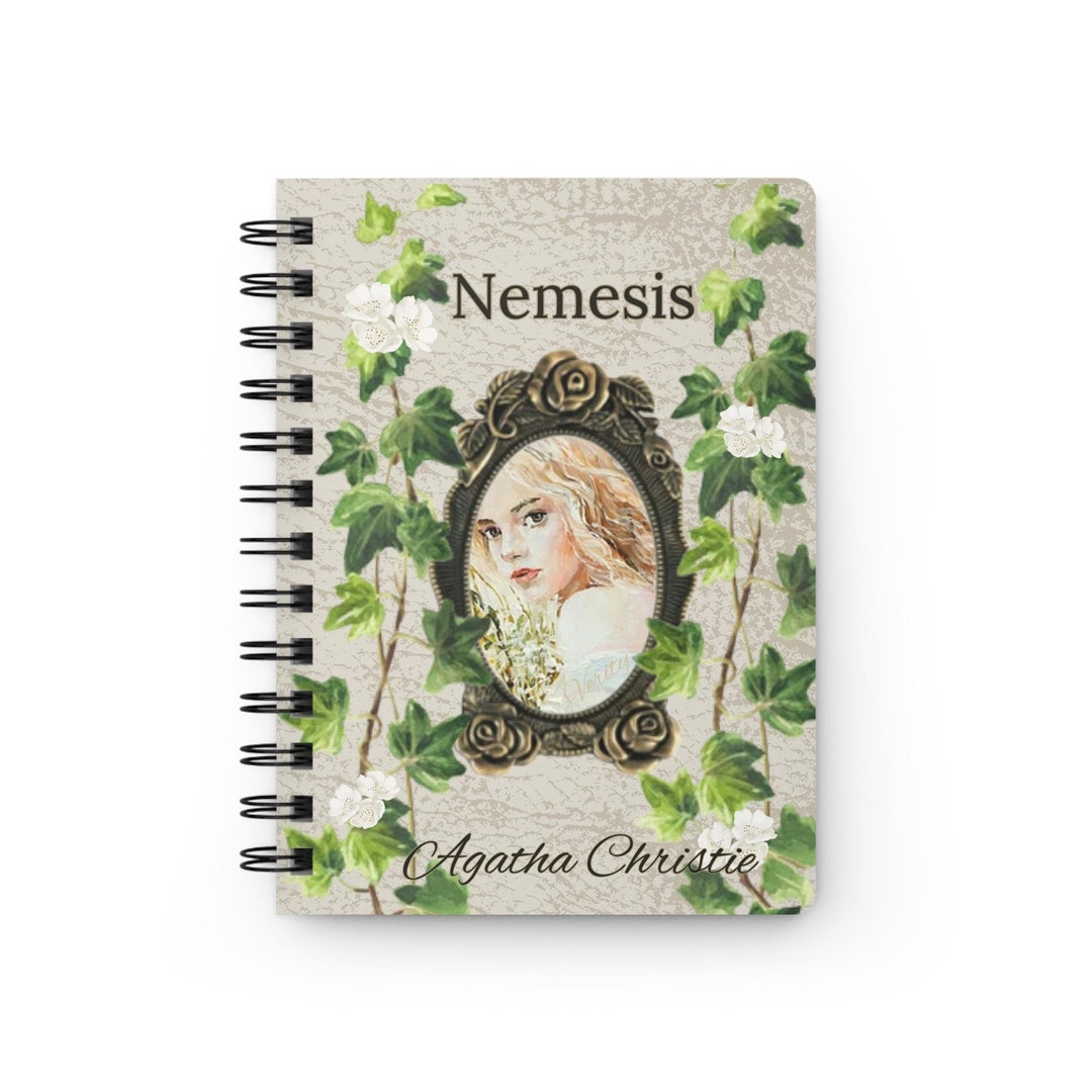 Agatha Christie "nemesis" Spiral Notebook - Miss Marple Mystery Journal ...