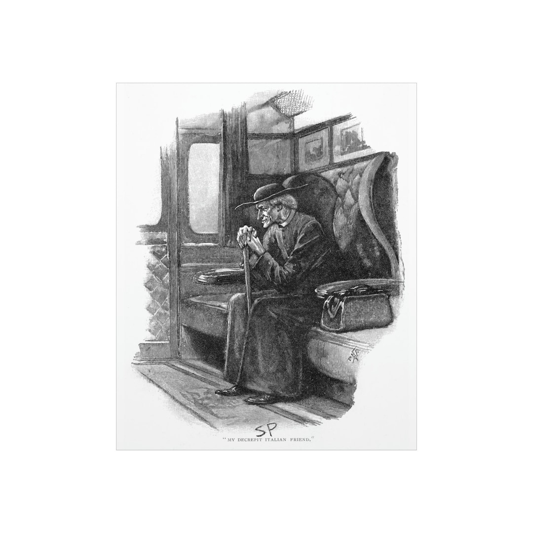 Sherlock Holmes Poster Sherlock Holmes Illustration Poster - Etsy