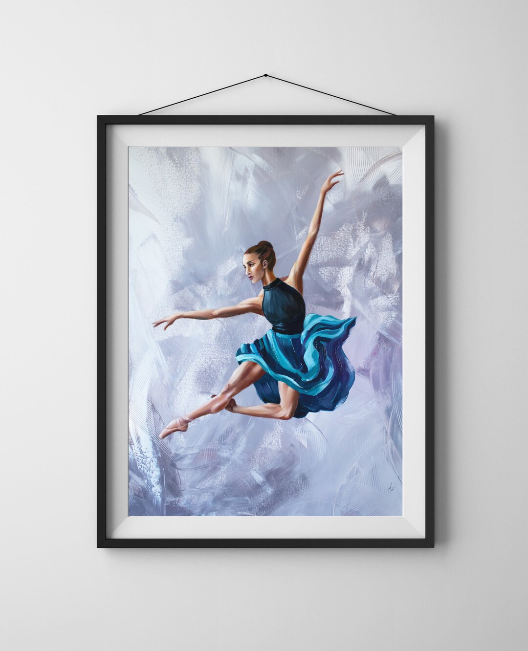 Like I'm Flying Art Print, Ballet, Pointe, Italian Pas De Chat - Etsy