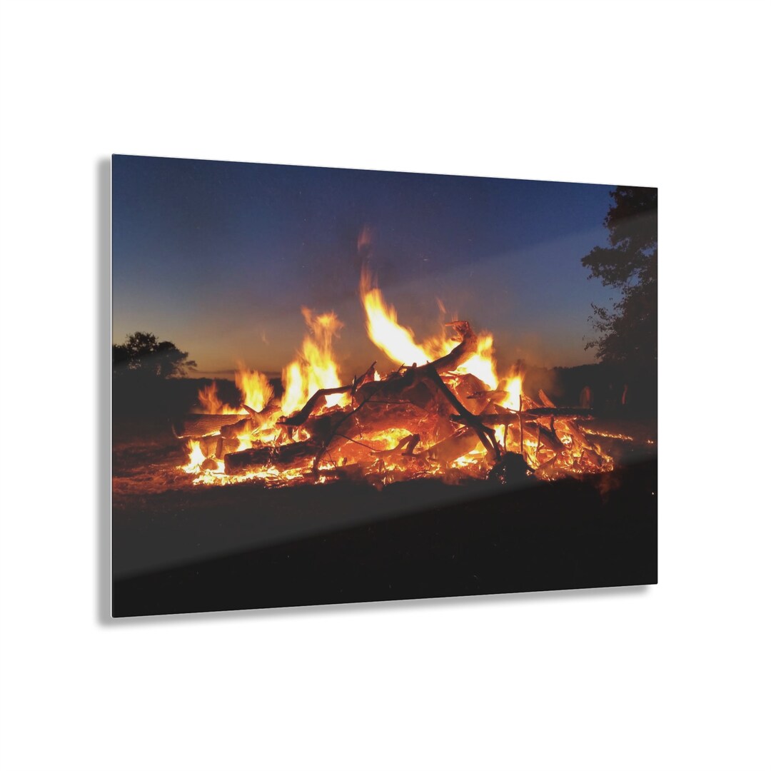 100 YEAR FIRE acrylic Prints - Etsy