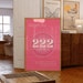 Angel Number 222 Print: Pink Aura Gradient Poster (digital Download) - Etsy