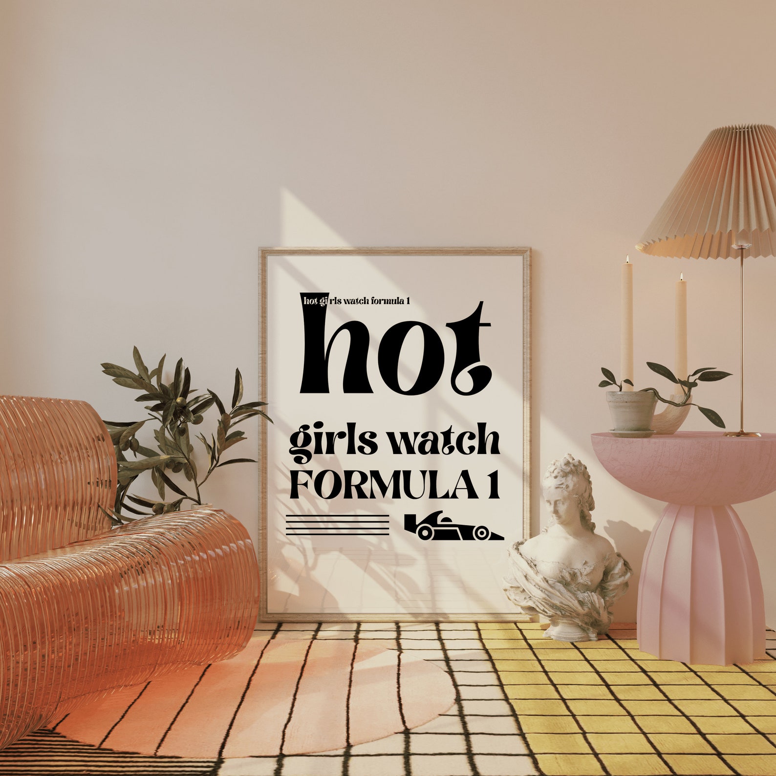 Formula 1 Racing Poster Print: Trendy F1 Wall Art (digital Download) - Etsy